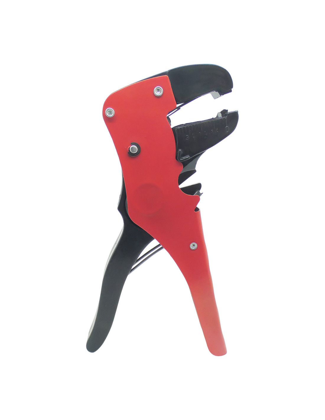 SINGLE HANDED TRIPLE ACTION WIRE STRIPPER UP TO 5mm² WITH CUTTER FEATURE