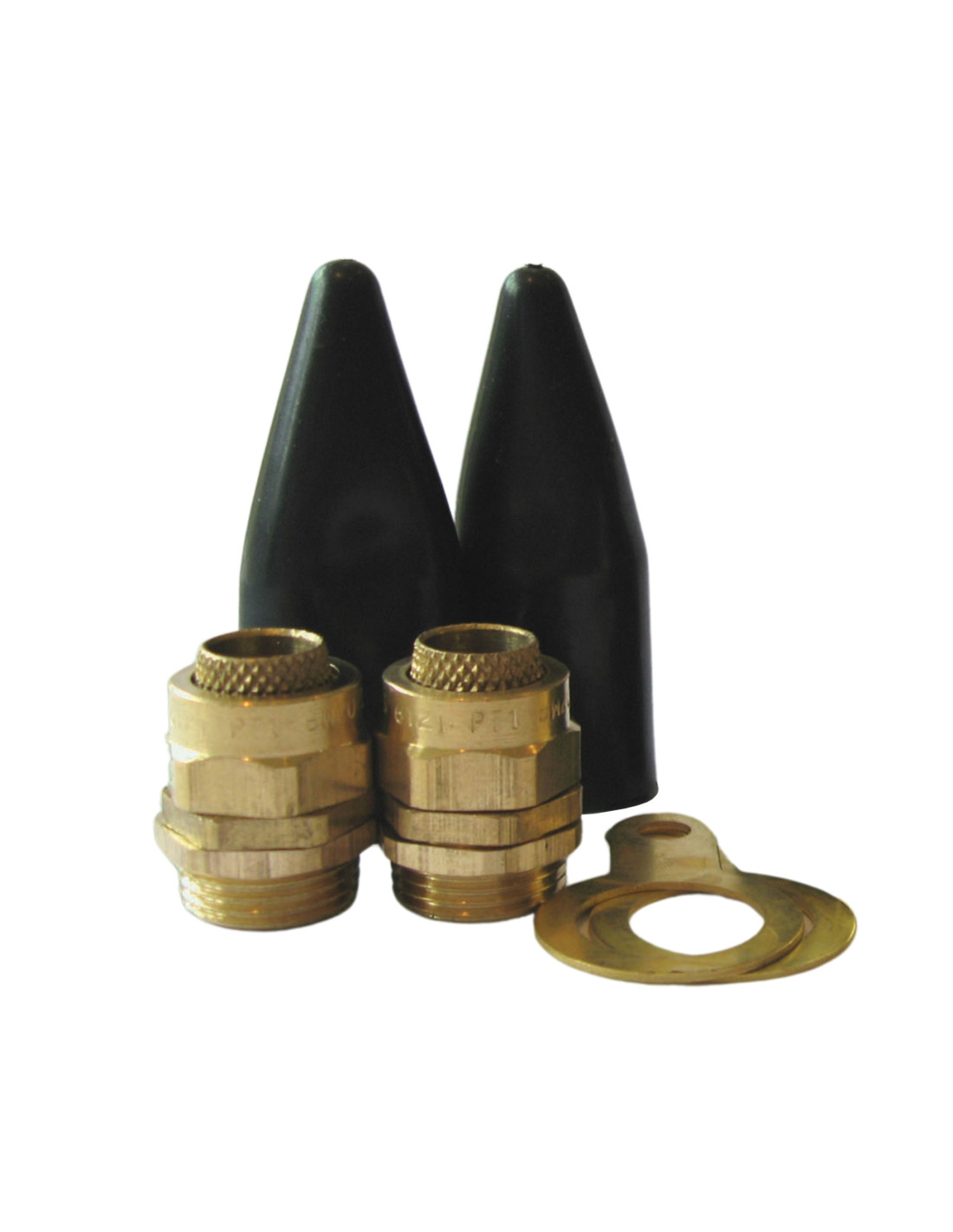 20mm BRASS CABLE GLAND KIT, indoor use for SWA cable, 2 GLANDS PER KIT ...